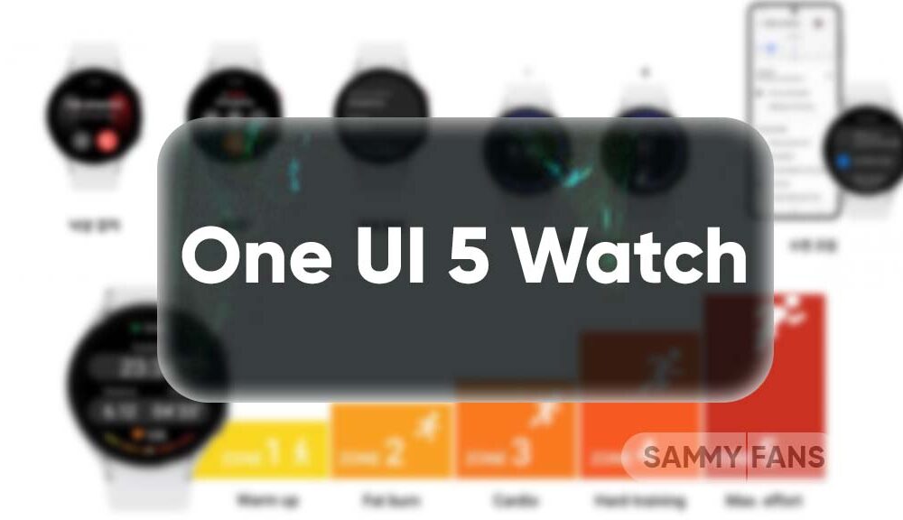 One UI 5 Watch OS features for Samsung Galaxy Watch 5 and Watch 4 - Sammy Fans