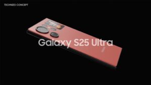 Samsung Galaxy S25 Ultra with 150x zoom camera, second screen looks stunning in concept