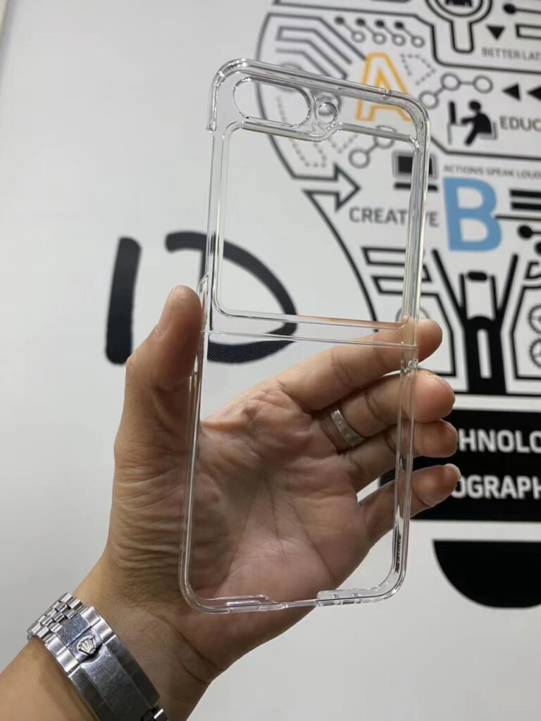 Samsung Galaxy Z Flip 5 folder cover screen design confirmed via clear ...