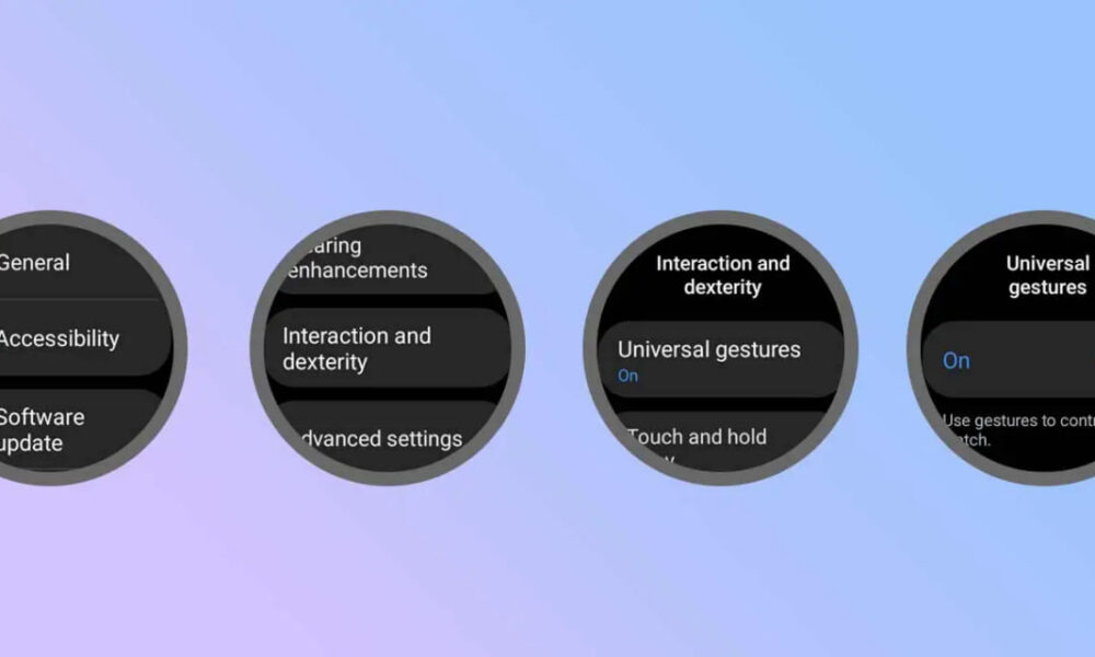 A quick look at Universal Gestures on the Galaxy Watch - Sammy Fans
