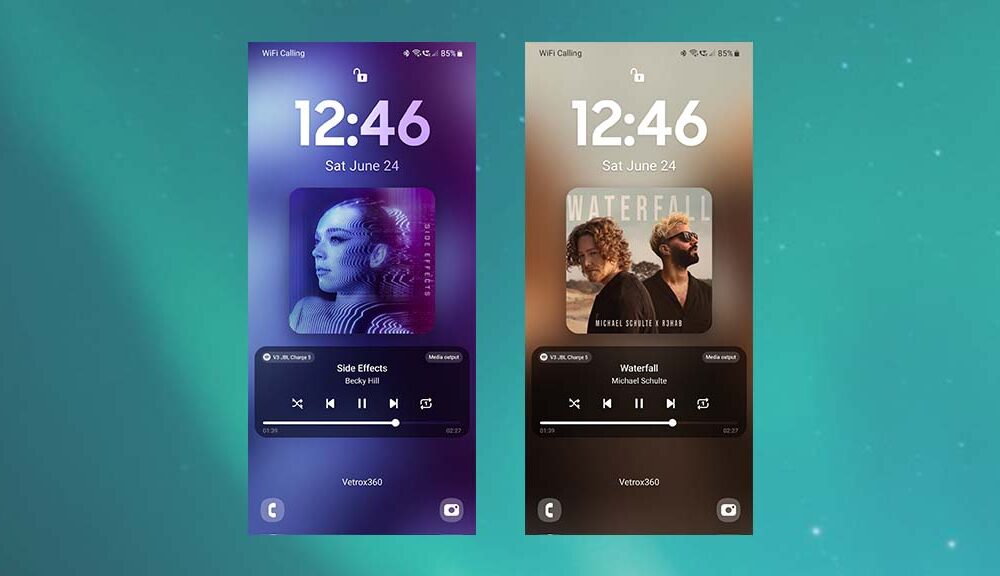 Samsung One UI 6 Lock Screen Media Player Looks Cool In Concept - Sammy ...