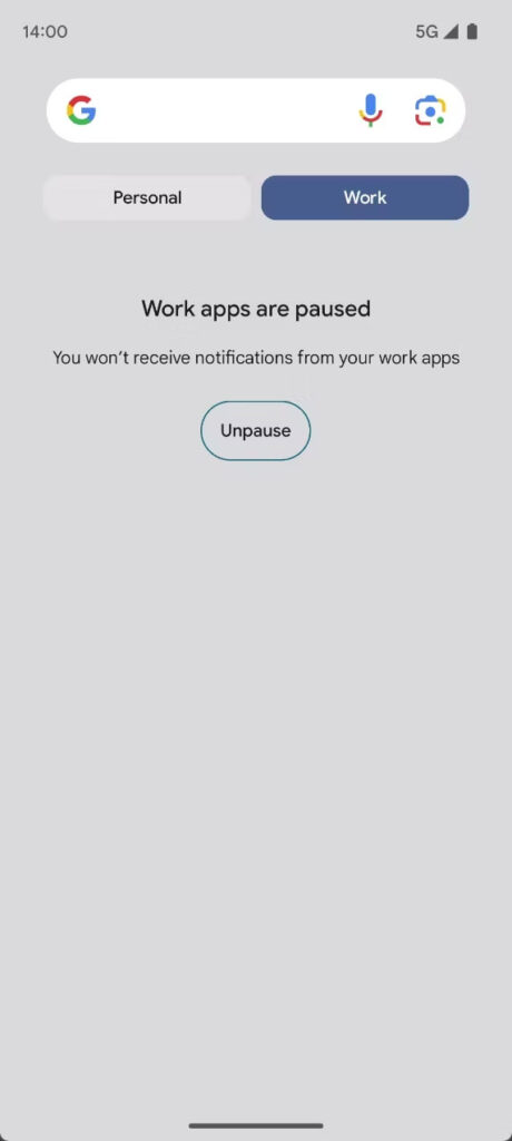 Android 14's work profile change keeps you engaged to work even when you're not