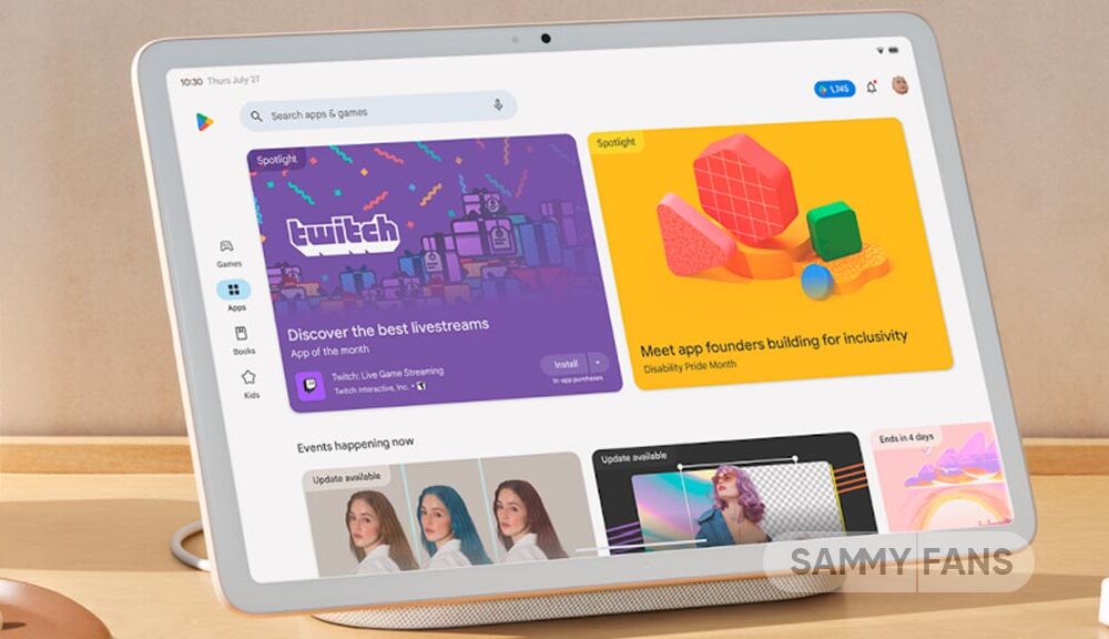 Google introduces an enhanced Play Store for large screen devices ...