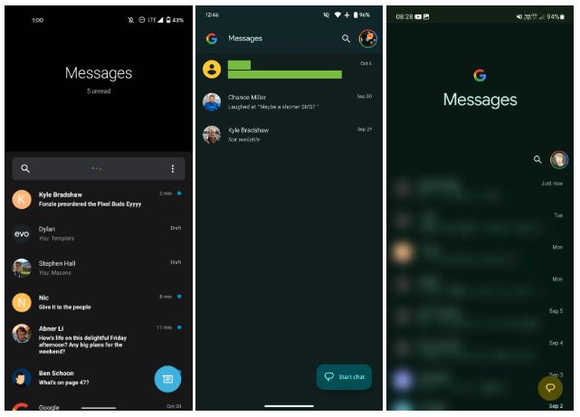 Google Messages app gets a new look on Samsung phones - Sammy Fans