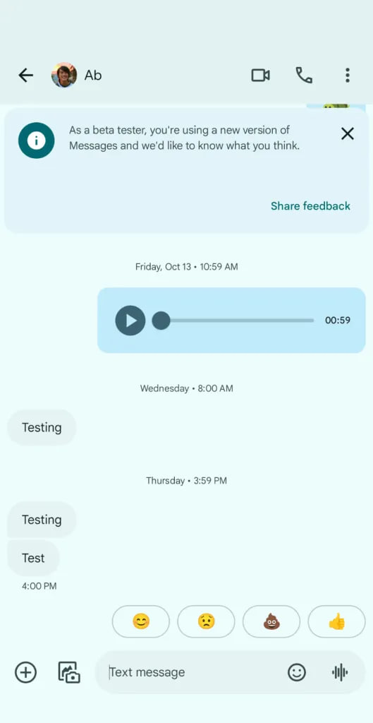 Google seeks Beta feedback before it rolls new Messages features and UI ...