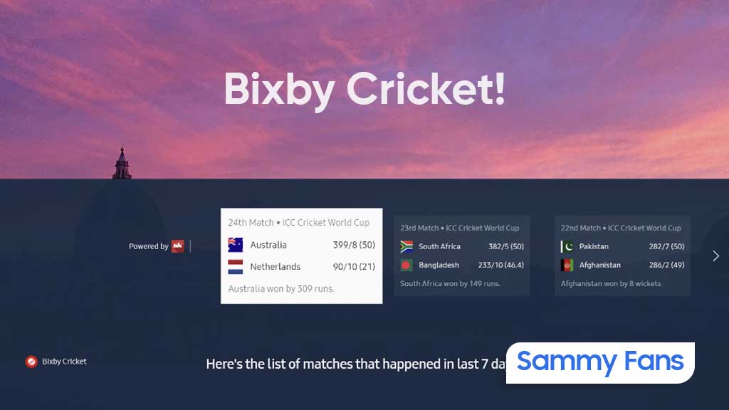 Samsung Bixby Cricket launched to make the sport more fun and ...
