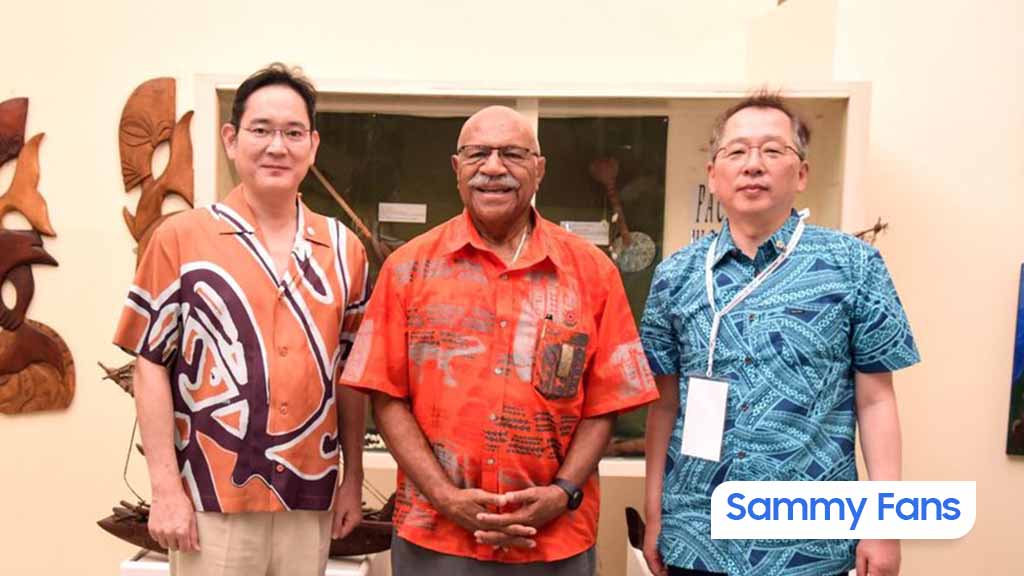 Samsung Boss tours Cook Islands, Fiji to expand business, supports 2030 ...