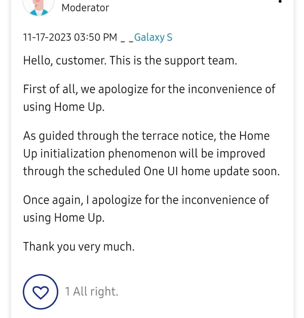 Major One UI Home update is in pipeline for Samsung Android 14 devices