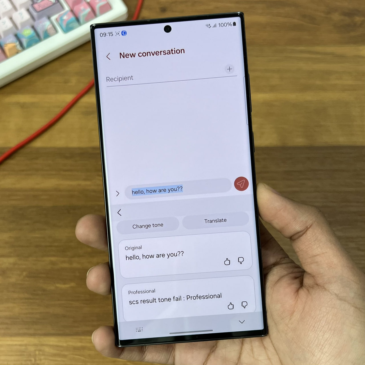 Samsung Keyboard in One UI 6.1 will offer tone and translation ...