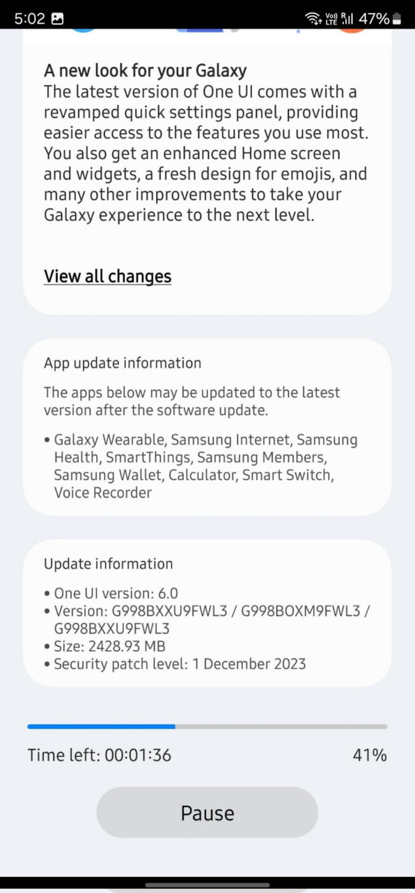 Samsung Galaxy S21 series gets Android 14, One UI 6.0 and December 2023 patch in India