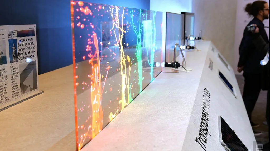 Check out Samsung's stunning Transparent MICRO LED Display - Sammy Fans