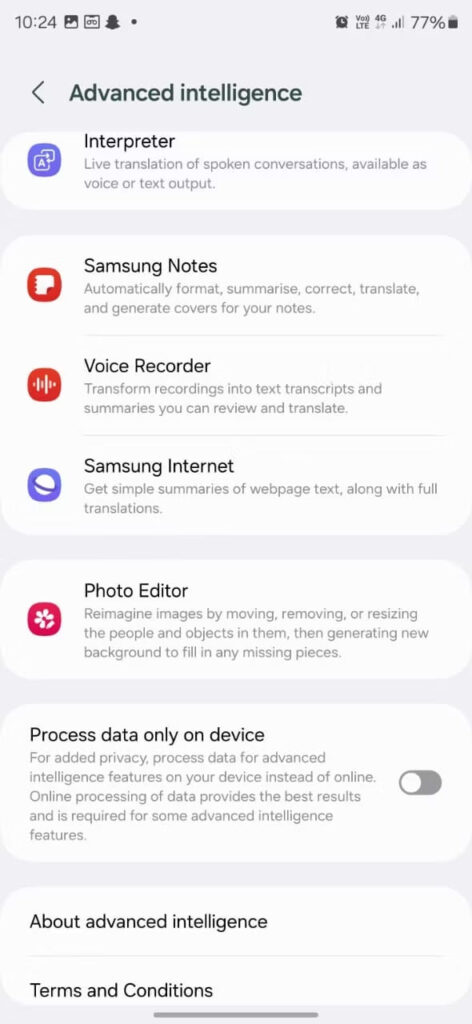 One UI 6.1: How to enable Advanced Intelligence on your Galaxy S24 ...