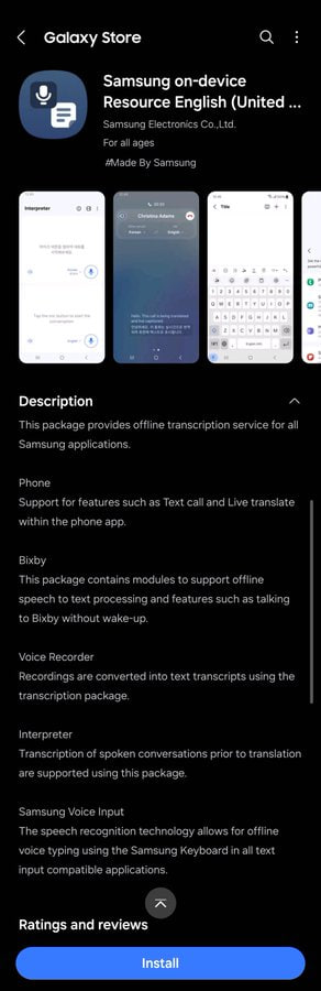 Samsung app that brings On-device AI to older Galaxy devices spotted ...