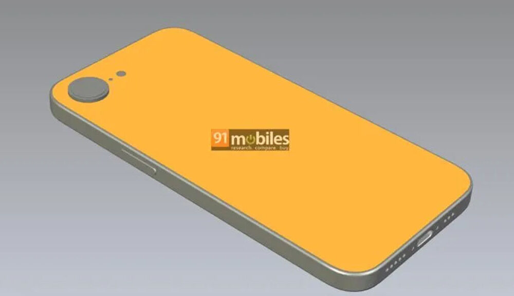 Apple iPhone SE 4 renders show new design - Sammy Fans