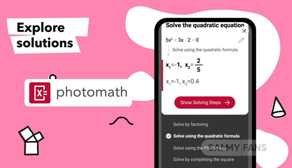 Google acquires Photomath, a popular math solver app - Sammy Fans