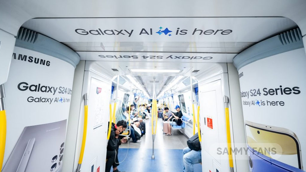 Samsung unveils Galaxy Station in Malaysia's Kuala Lumpur Subway - Sammy Fans