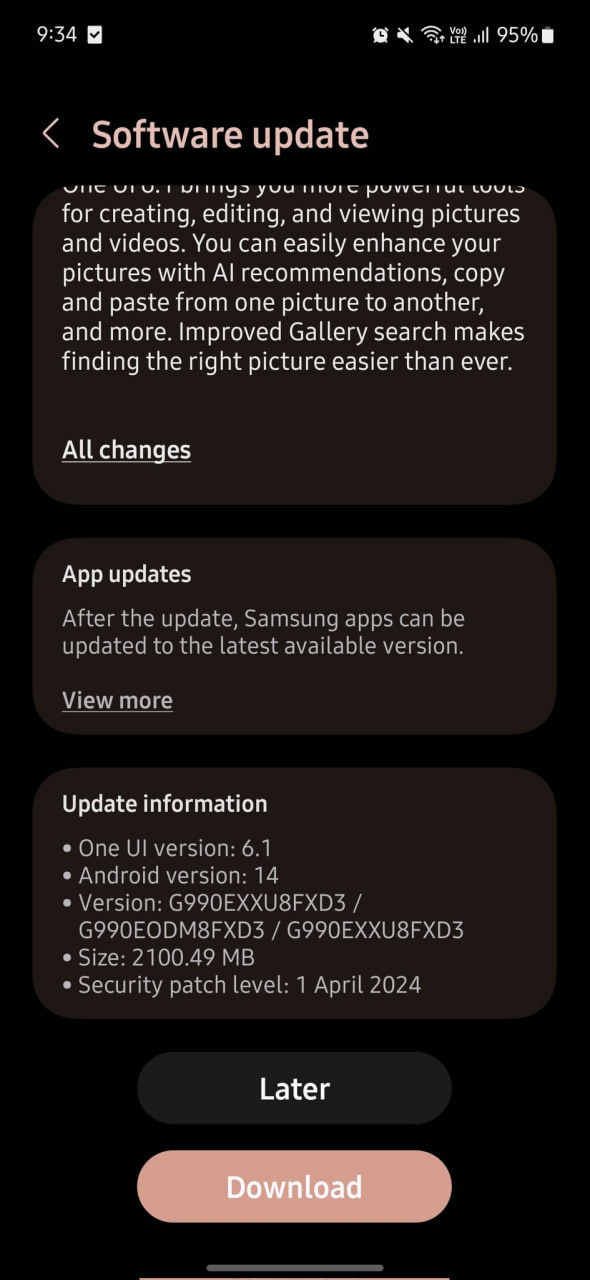Samsung Galaxy S21 FE gets One UI 6.1 update in India - Sammy Fans
