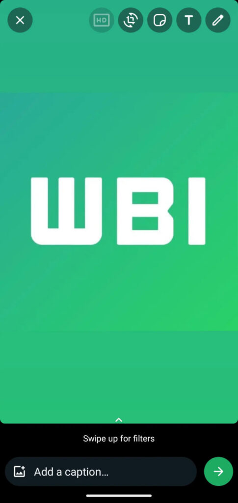 WhatsApp introduces background gradient filter for status updates ...