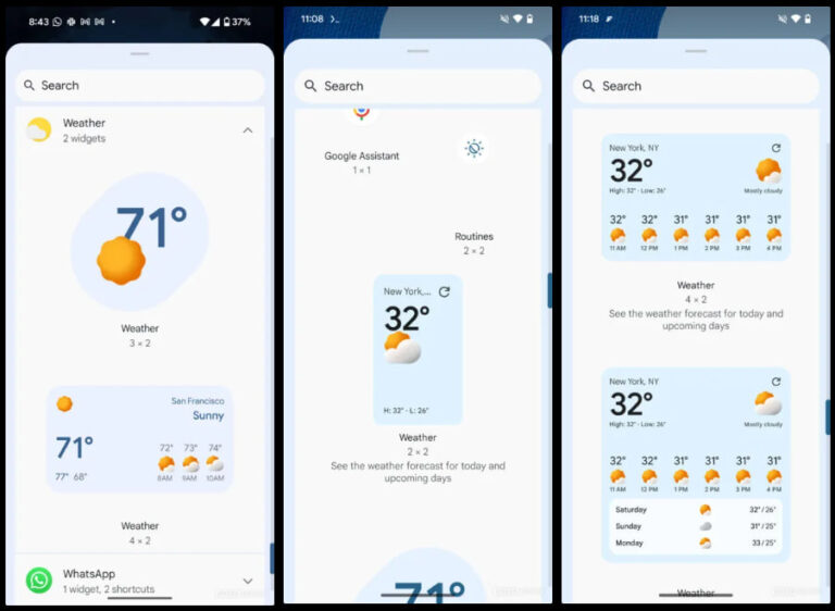 Stay Updated: 3 New Google Weather Widgets Coming Soon! - Fusion Chat
