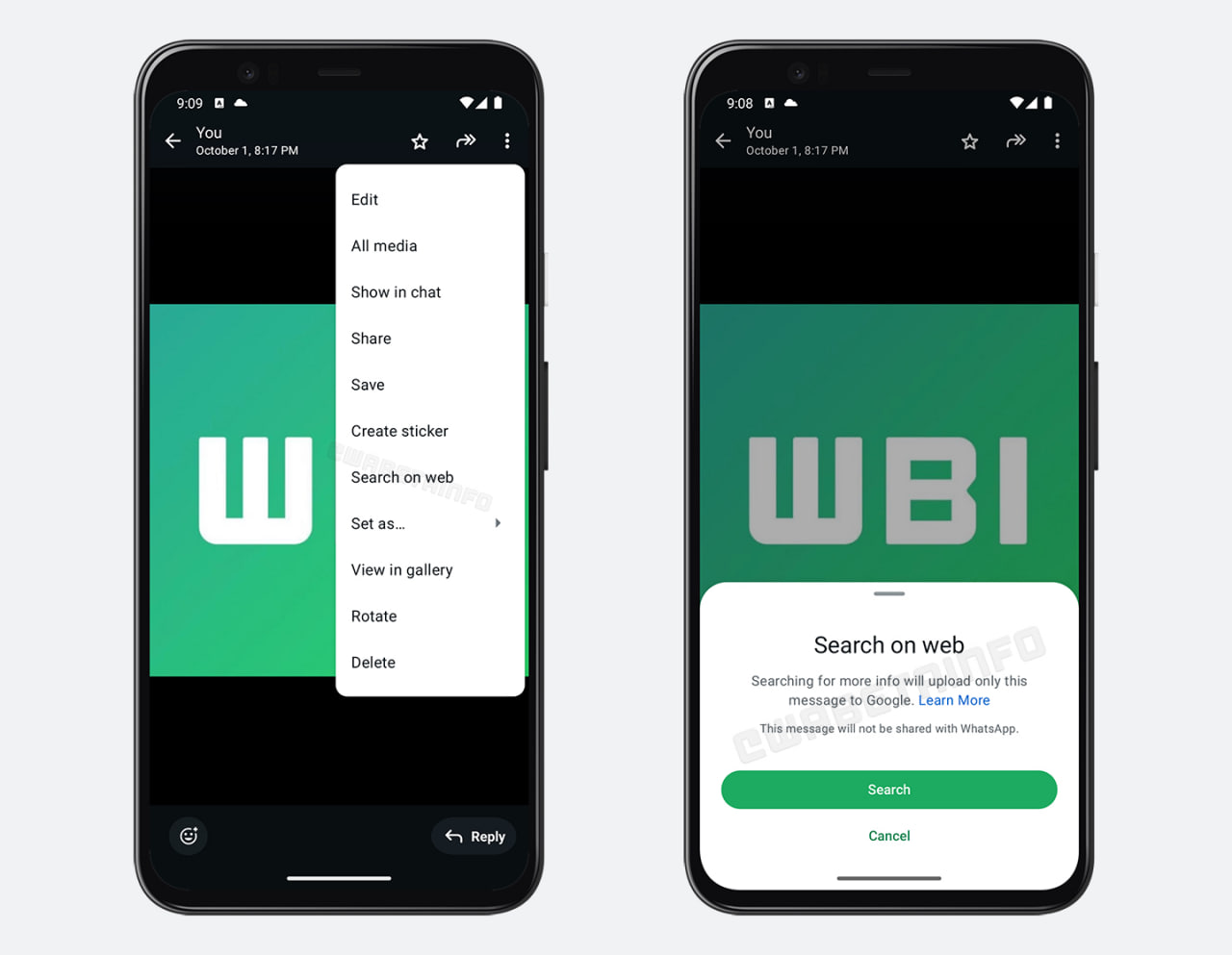 WhatsApp's new Image Search feature coming soon - Sammy Fans