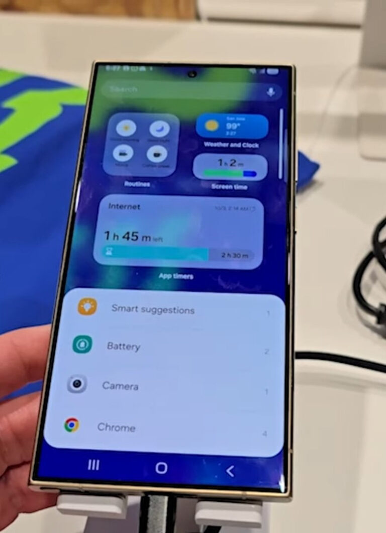 The leaked widgets of One UI 7 you need to see! - Sammy Fans