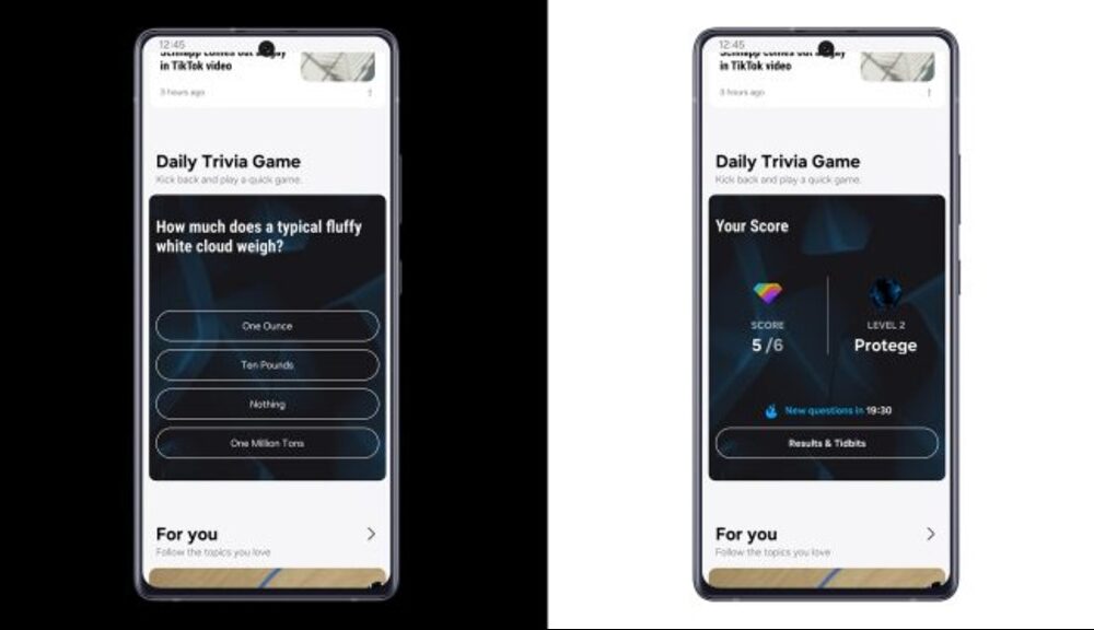 Samsung News app gets fun upgrade with The Six trivia game in the US ...