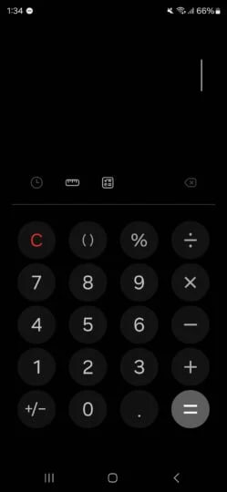 Get a sneak peek of the One UI 7 Calculator with these tweaks - Sammy Fans