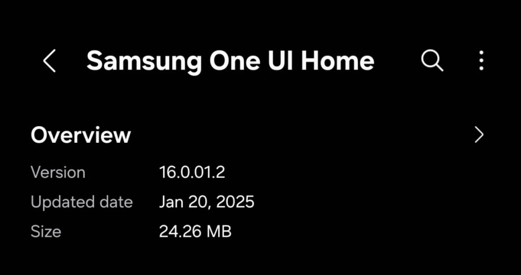 Samsung releases new One UI Home update for devices running stable One ...
