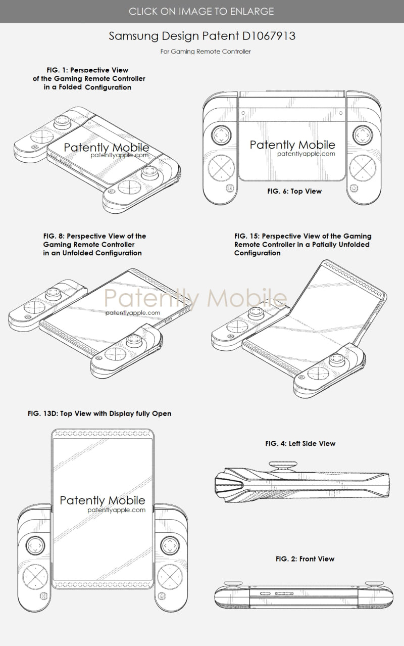 Samsung’s latest patent reveals a foldable gaming controller - Sammy Fans
