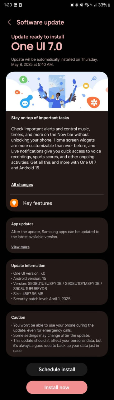 Galaxy S22 getting One UI 7 update in the US on T-Mobile, unlocked too [Updated] - Sammy Fans