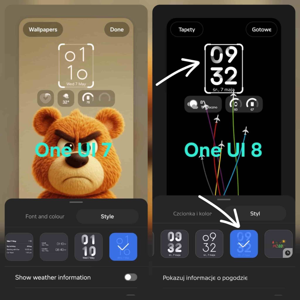 One UI 7 Beta 3 adds app and widget style on top of home screen ...
