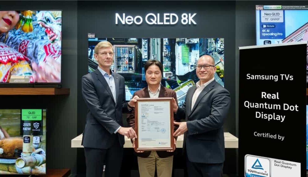 Samsung QLED TVs get global validation for color accuracy from TUV ...