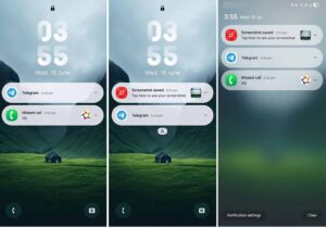 Samsung’s lock screen notifications are now a sync between two features ...