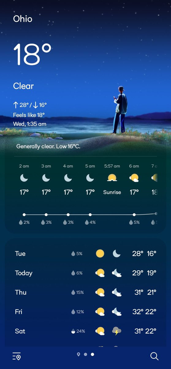 Here's how to get the One UI 8 Weather app on older Samsung Galaxy ...