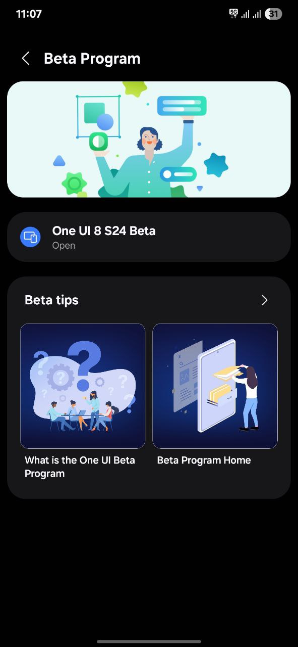 Here's how to join One UI 8 Beta Program on Galaxy S24, S24 Plus, and ...