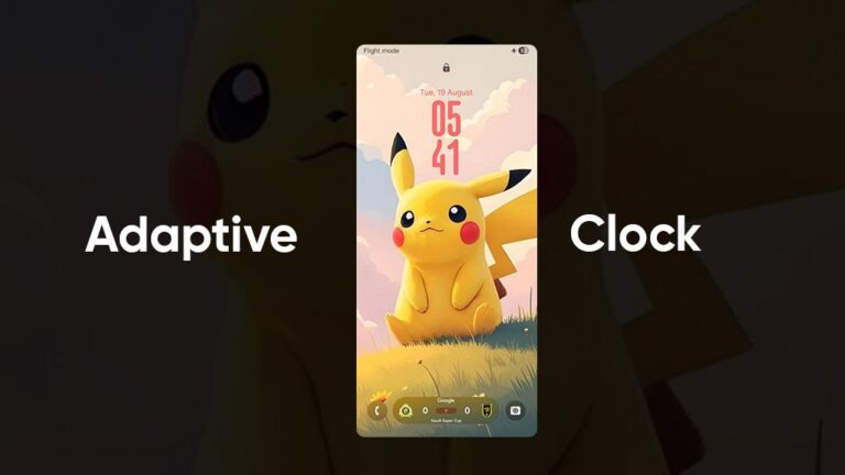 Adaptive clock feature is here with new One UI 8.0 beta - Sammy Fans