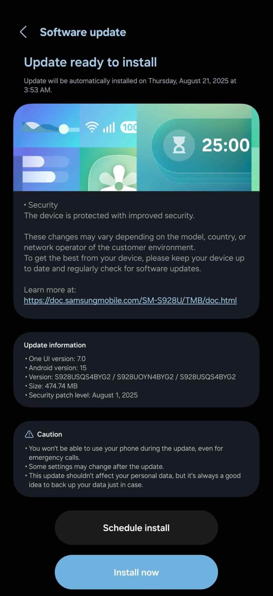 US Galaxy S24 users awaiting One UI 8 Beta get June 2025 security update - Sammy Fans