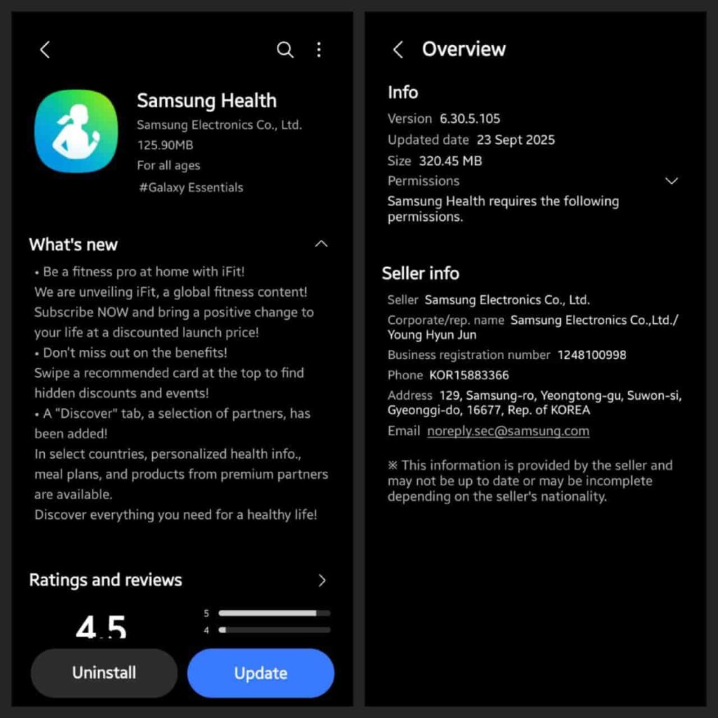This Samsung Health iFit update is a gift for your body - Sammy Fans