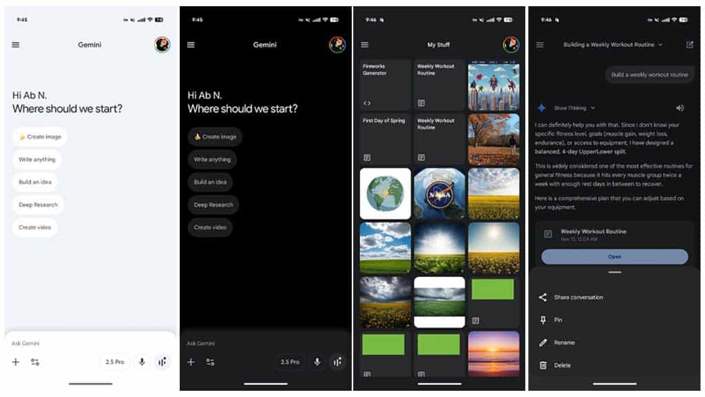 Samsung phones receive an appealing new Gemini user interface - Sammy Fans